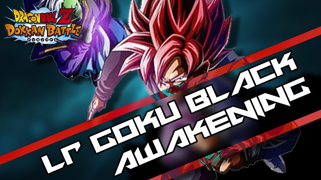 LR Goku Black Awakening und Showcase - Dokkan Battle - YouTube