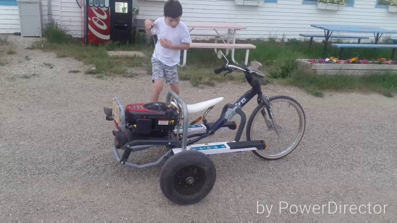 Homemade trike - YouTube