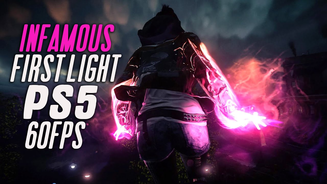 inFAMOUS First Light PS5 Gameplay HDR 60fps looks AMAZING - YouTube