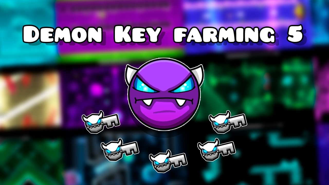 Geometry Dash | Demon Key farming 5 - YouTube