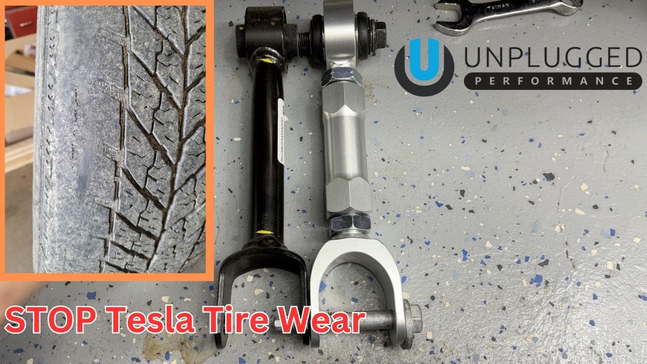 Tesla Model 3 Rear Adjustable Camber & Toe - YouTube