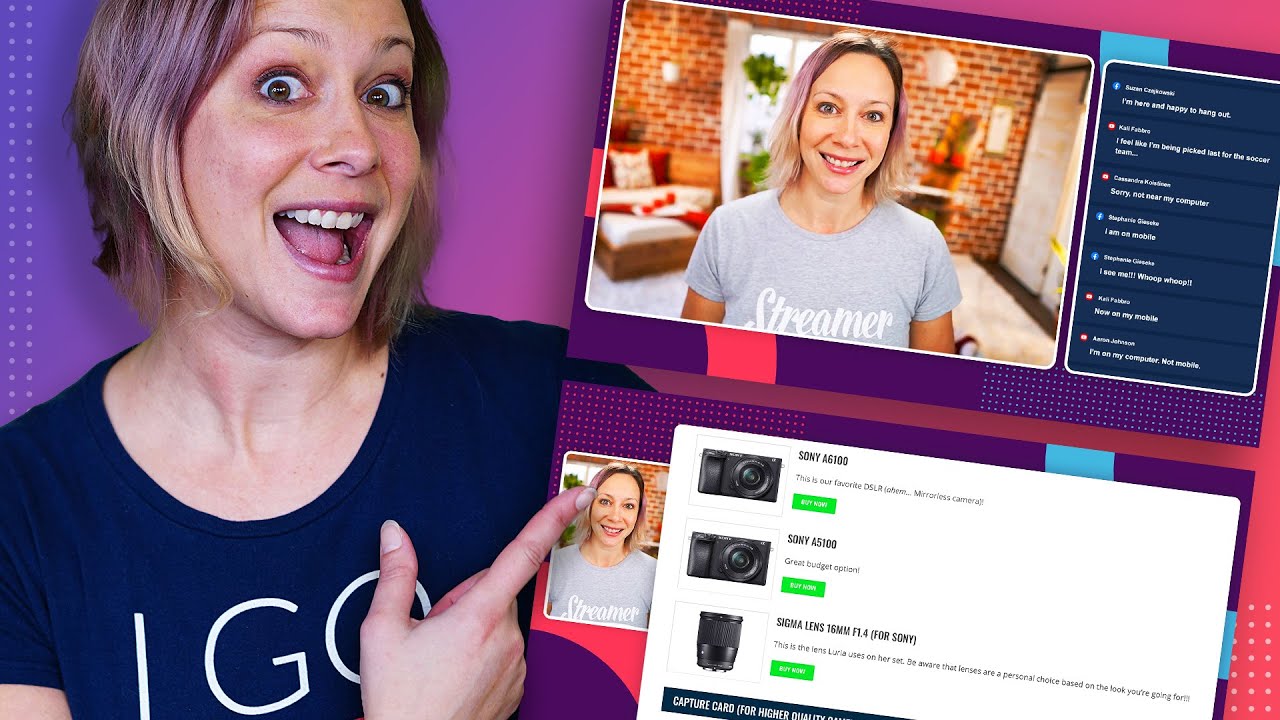 NEW Graphics for Live Streaming! - YouTube