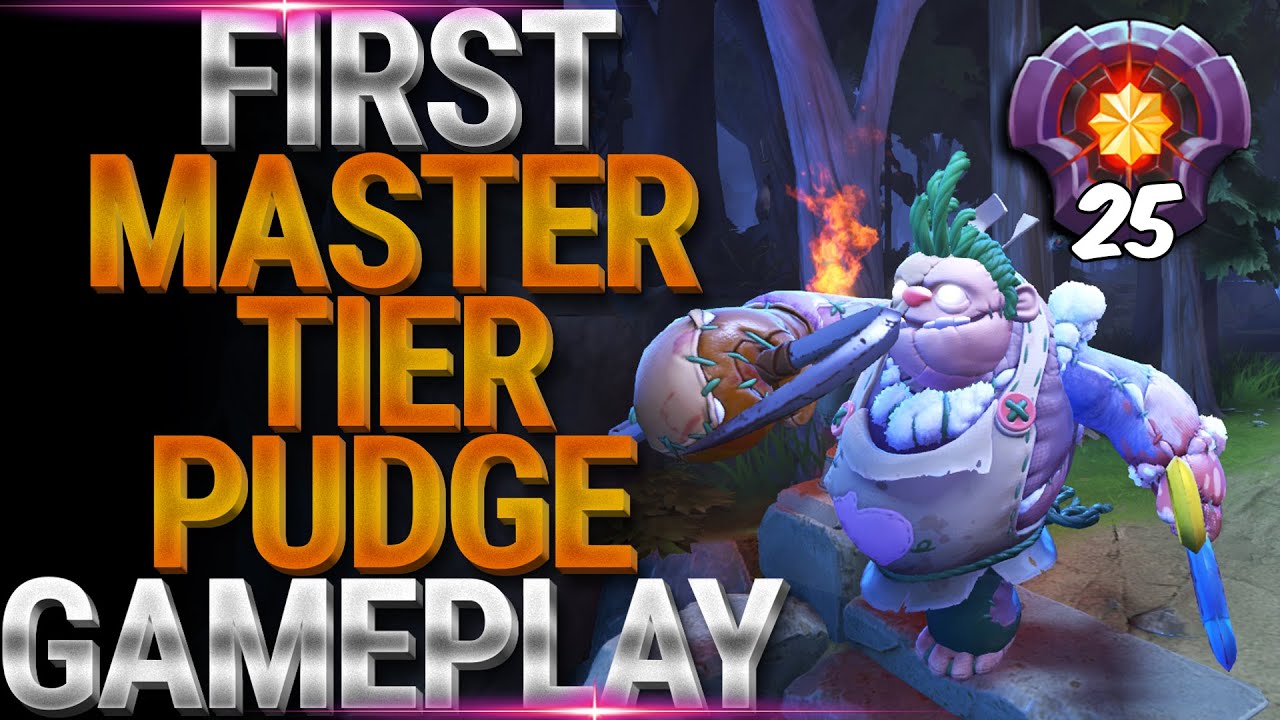 FIRST LVL 25 Master Tier Pudge Persona Gameplay - The Toy Butcher Dota ...