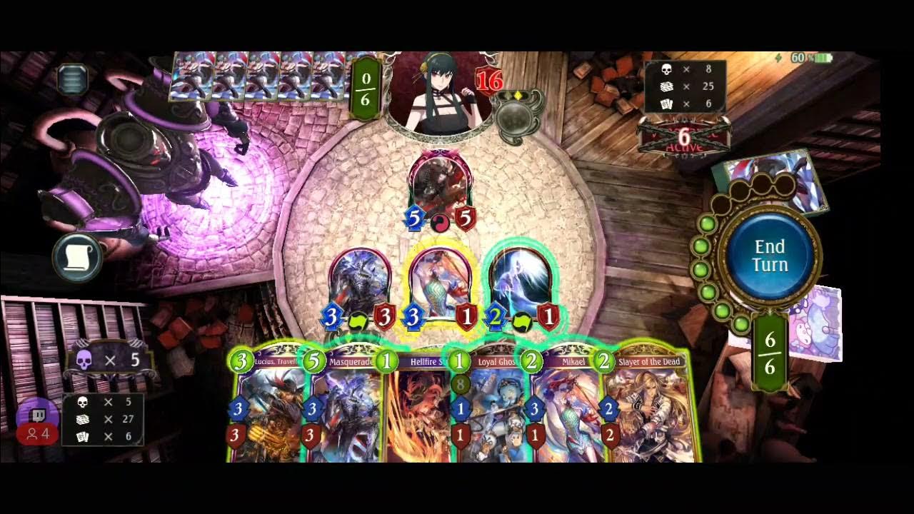(Masters 9K Rotation) Ghost Shadow vs Wrath Blood [Shadowverse/Order Shift] - YouTube