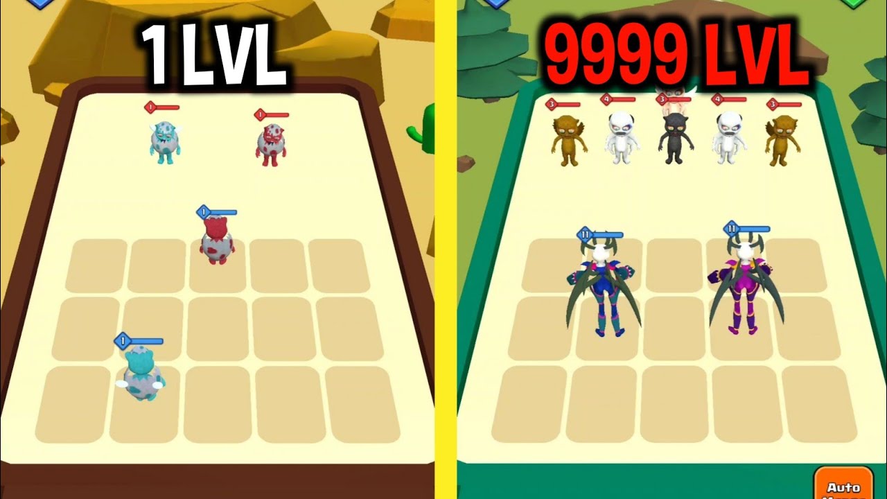 MAX LEVEL in Merge Rampage: Mutant Monster Game - YouTube