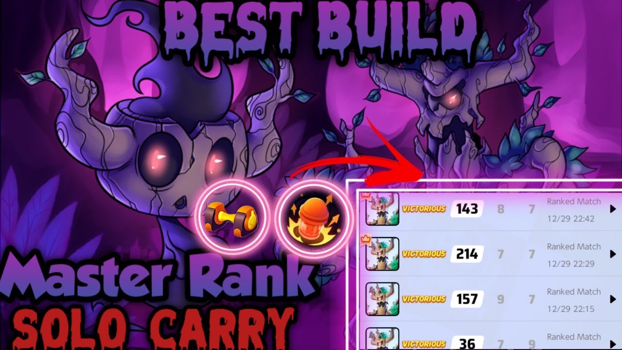 Trevenant: Win Every Match🔥Best Solo Carry Build😈Pokemon Unite Gameplay ...