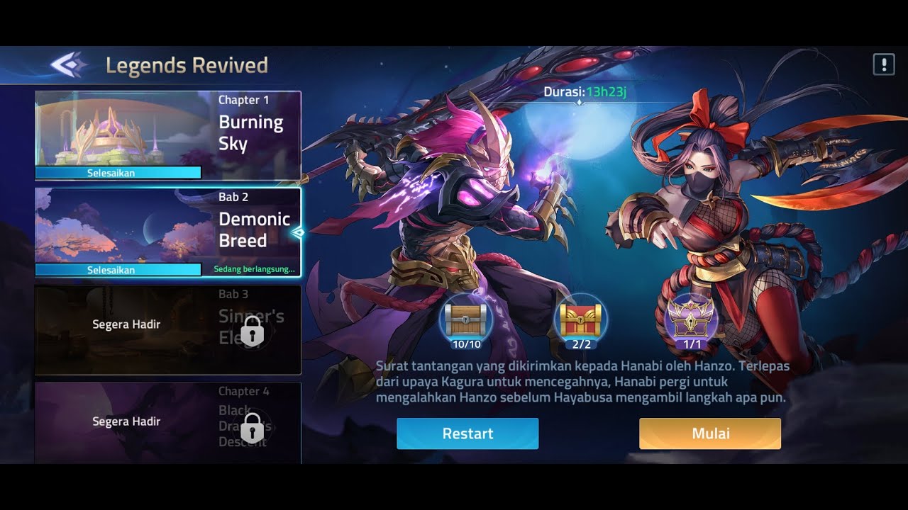 Legends Revived - Demonic Breed (Chapter 2) | Mobile legends Adventure ...