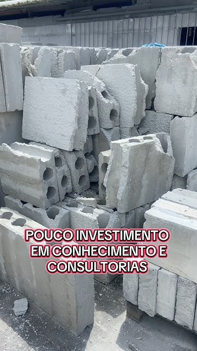 Fabricar blocos de concreto celular 😉 ️ - YouTube