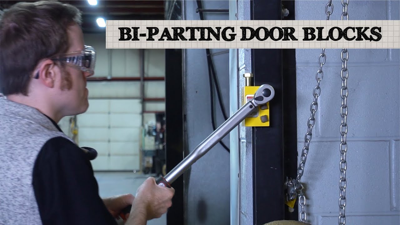 Elevator Mechanic's Toolkit | Bi-Parting Door Safety Blocks - YouTube