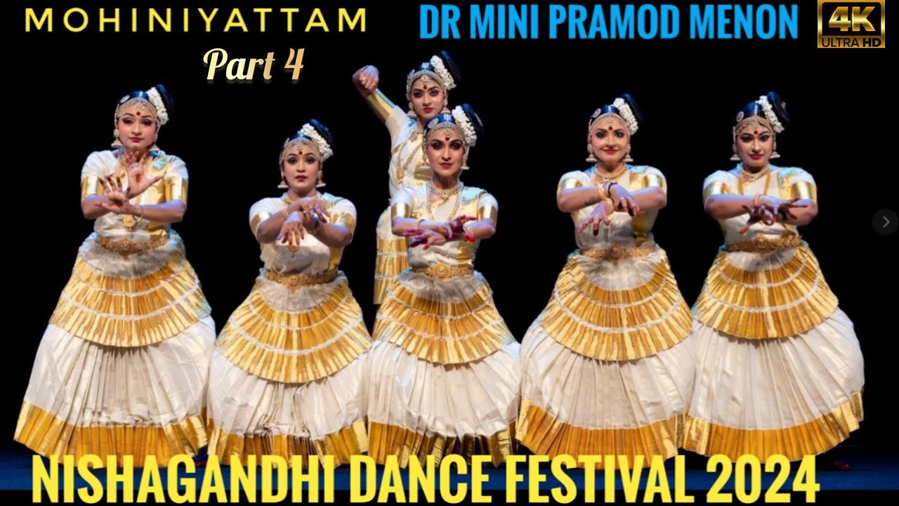 Nishagandhi Dance Festival 2024 | Mohiniyattam | A performance by Dr ...