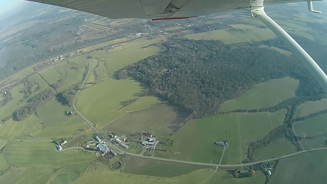 Lesson 8 - Landing practice at KGFL - YouTube