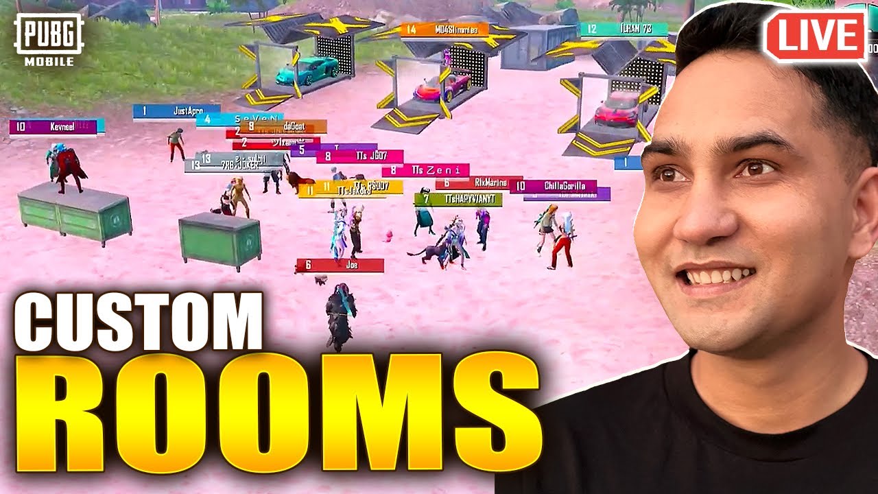 WOW CUSTOM ROOMS PUBG MOBILE - YouTube