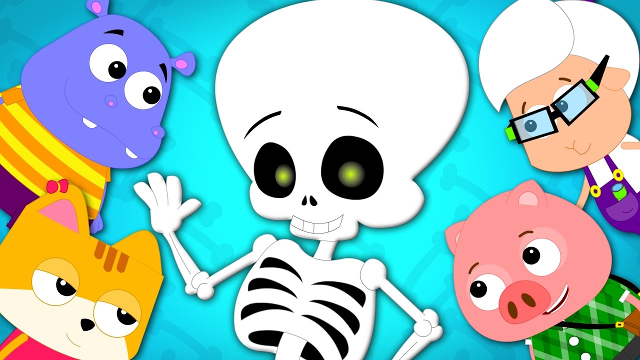 Bud Bud Buddies | Bones In The Body | Original Nursery Rhymes | Kids ...
