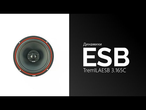 Распаковка динамиков ESB TremILAESB 3.165C