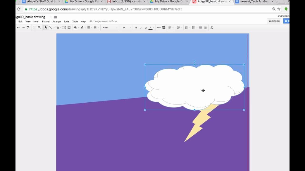 Google Draw Basics for Teachers and Students - YouTube