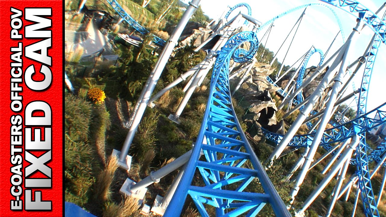 Blue Fire Europa Park - Roller Coaster POV On Ride Mega Coaster Mack ...
