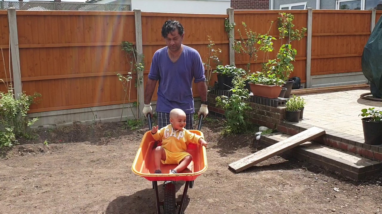 Wheelbarrow ride - YouTube