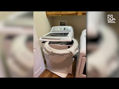 Exploding washer shocks Cumberland County woman - YouTube