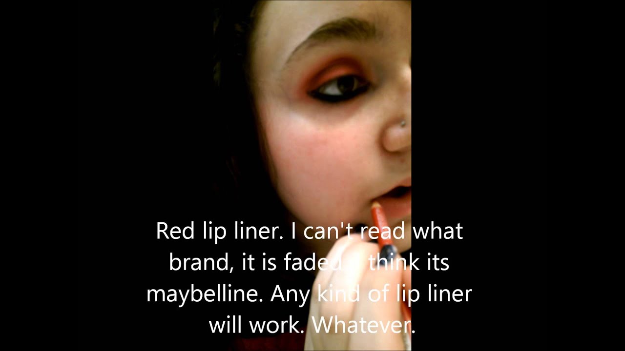 Gerard Way Makeup (My Chemical Romance) - YouTube