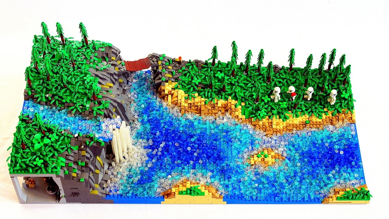 LEGO Star Wars Resistance base on Naboo Moc / First Order scouting on ...