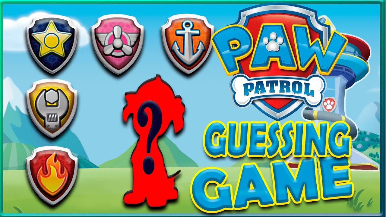 PAW Patrol Guessing game | Best GAME for kids - YouTube