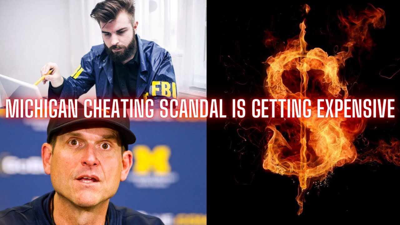 The Michigan Football Cheating Scandal Is Getting Expensive! - YouTube