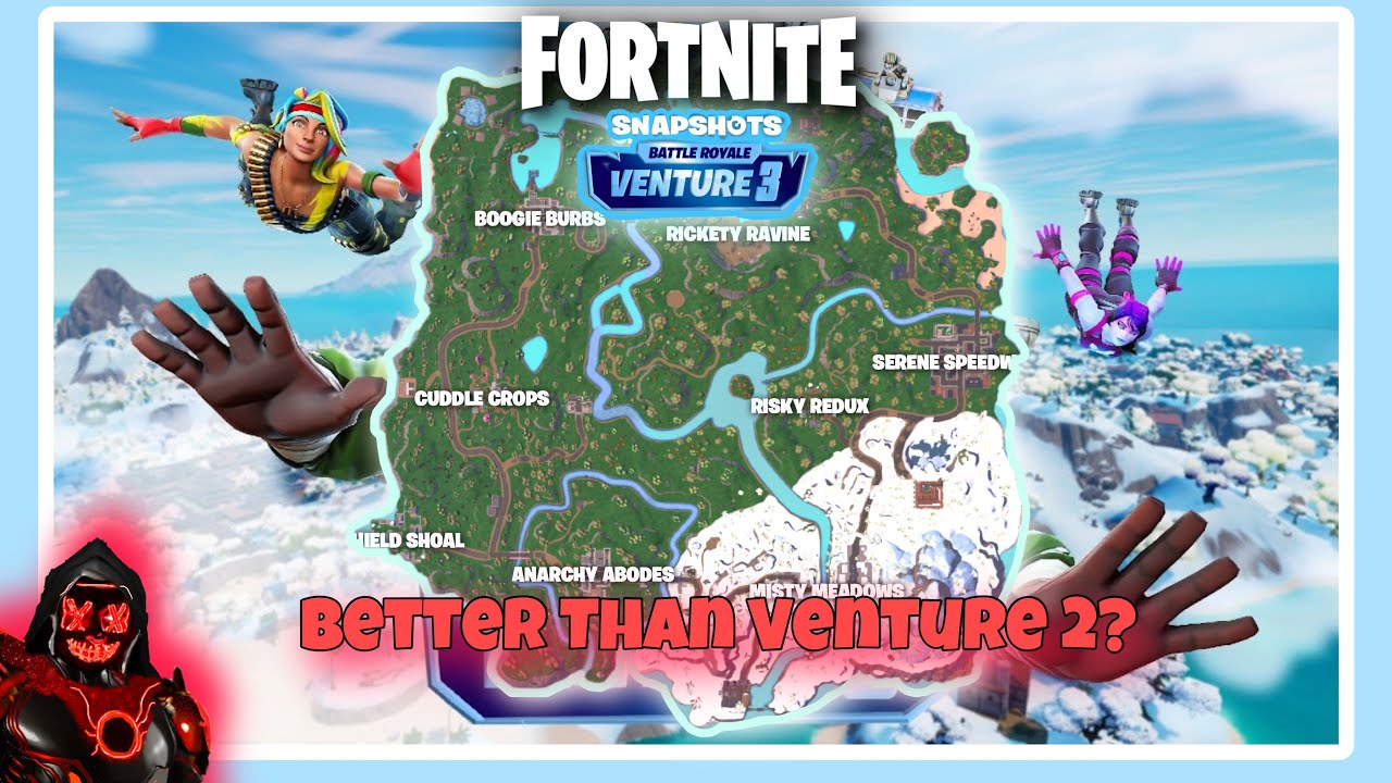 Is Snapshots Venture 3 BETTER Than Venture 2? (Fortnite Creative Map ...