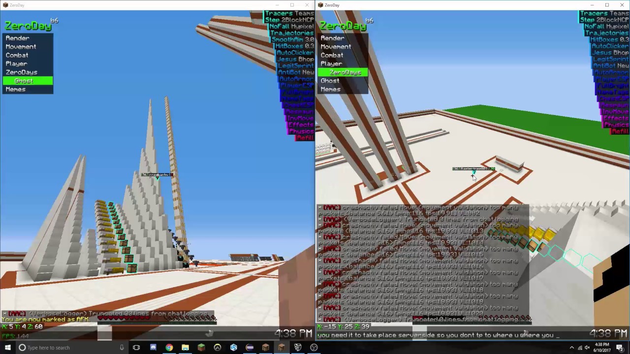 NoCheatPlus (NCP) Fly Bypass | Not Clickbait | ZeroDay b6 | 2017 - YouTube
