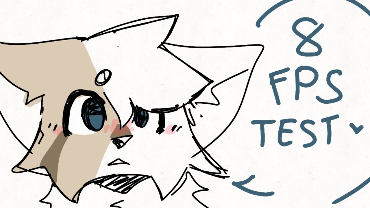 8 FPS test animation - YouTube