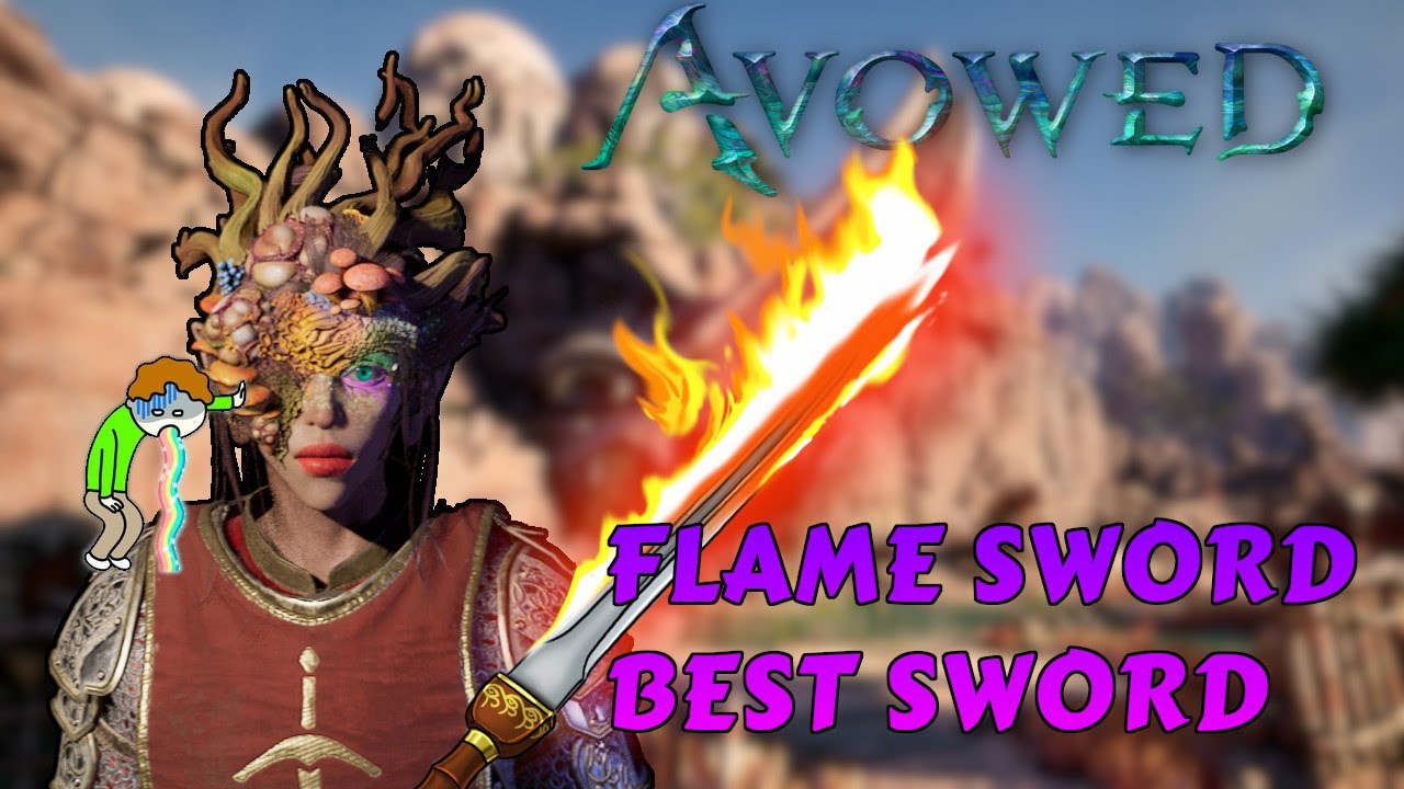 Flame Sword Action #avowed #avowedgameplay #obsidian # ...