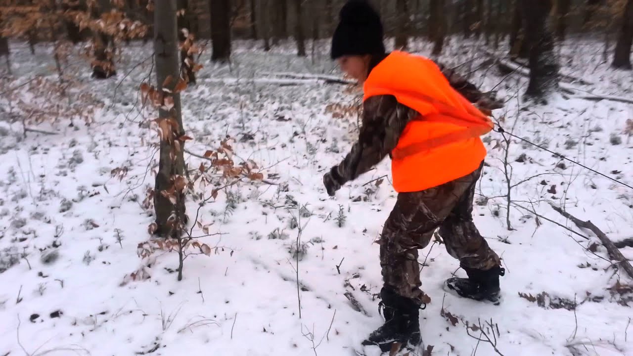 Charlotte's Dramatic First Deer Drag - YouTube
