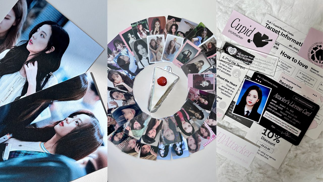 Vlog 블링크 언박싱 브이로그 덕질 브이로그 준등기깡 반택깡 포토카드 홈마굿즈 언박싱 마법진만들기 지수생일축하파티 Youtube