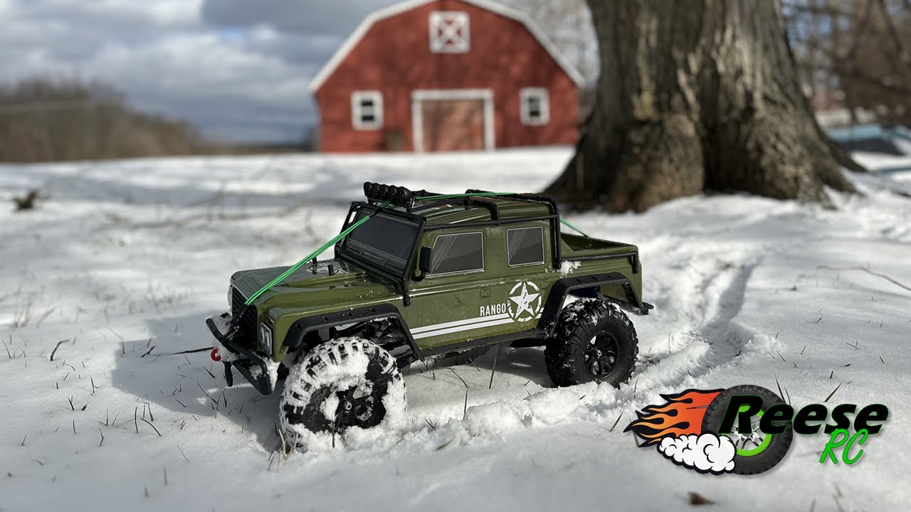 Laegendary Rango 1/8 Scale RC on the Frozen Pond | Reese RC - YouTube