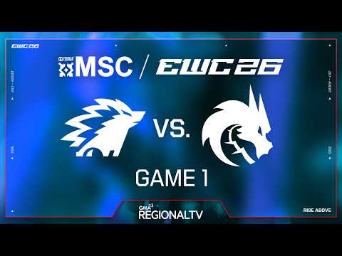 GAME 1 – TEAM SPIRIT SHUTS DOWN ONIC IN GAME 1! | SEMI-FINALS | MLBB MSC AT EWC 2026