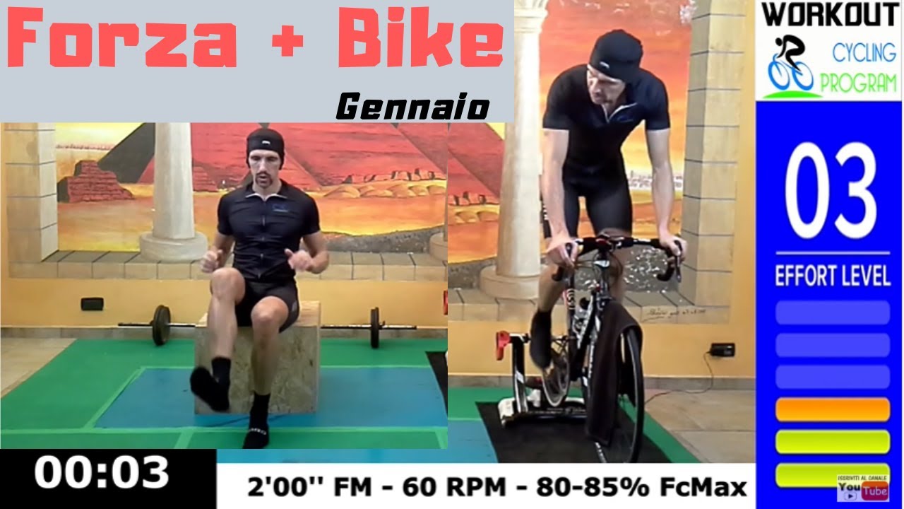 Allenamento Ciclismo - Indoor Cycling - Gennaio - 1-2-3-4^ Settimana ...