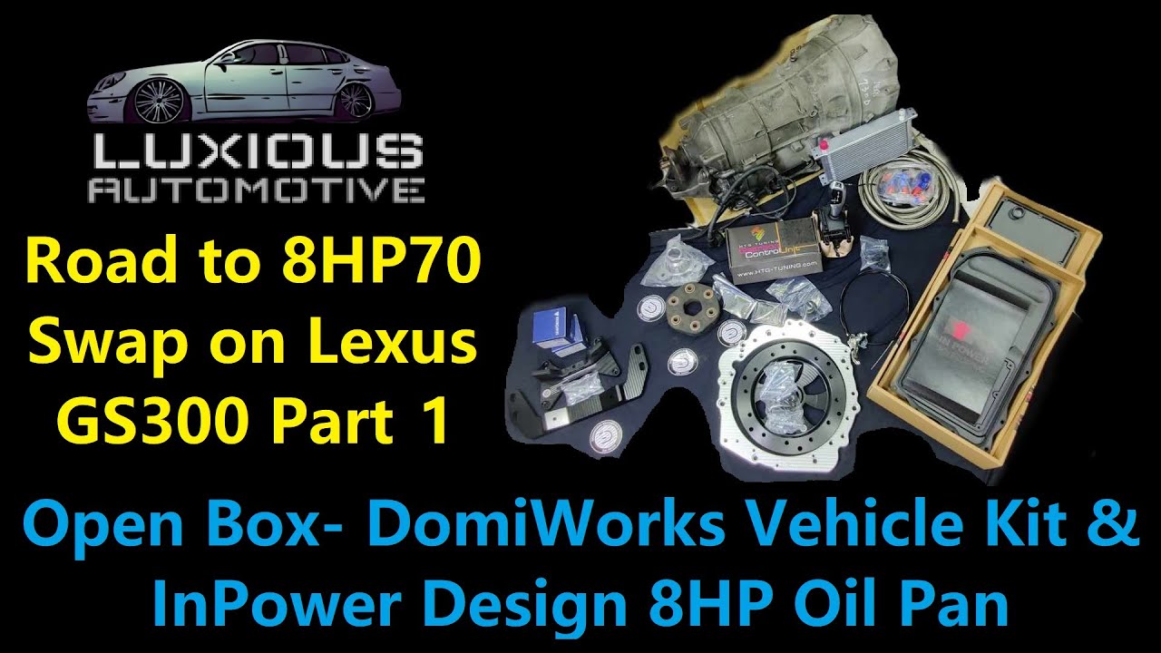 Luxious Automotive's Road to #8HP70 Swap on #Lexus #GS300 Part 1 #2jz ...
