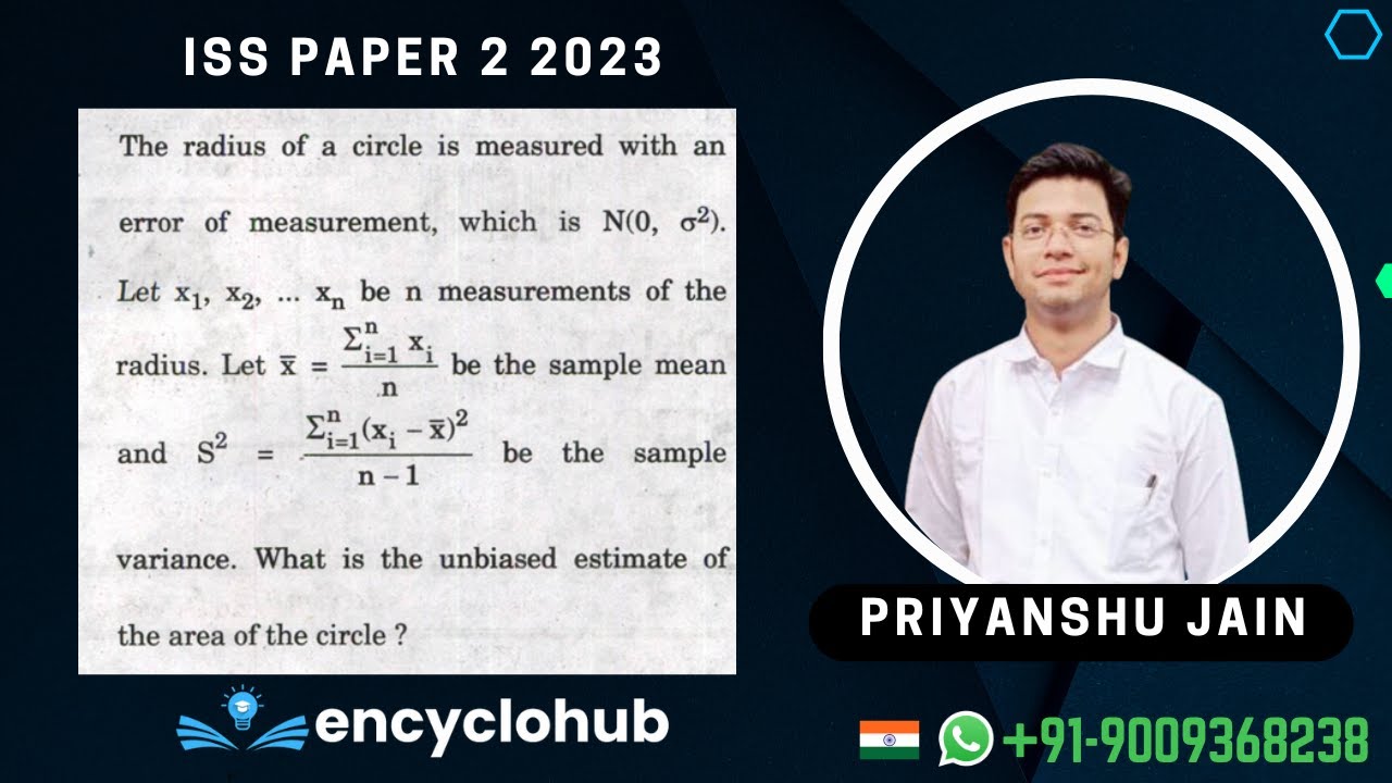 ISS PAPER 2 QUESTION 1 2023 SOLVED BY PRIYANSHU SIR - YouTube
