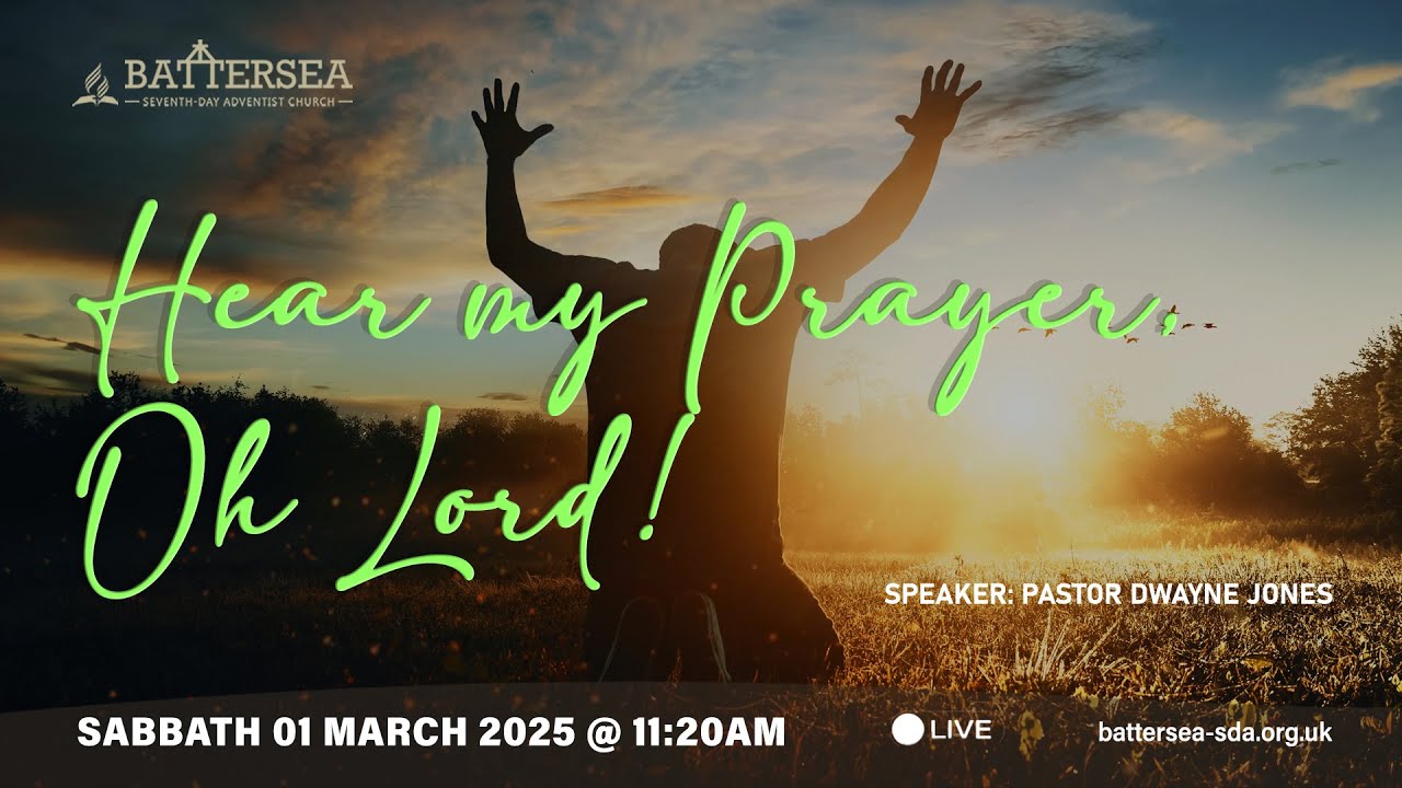 Sabbath 1st March 2025 - Prayer First - Pastor Dwayne Jones - YouTube