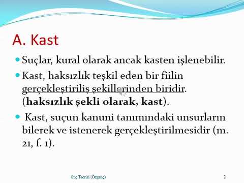 Ceza Hukuku Genel Hükümler, Sesli Kitap 10