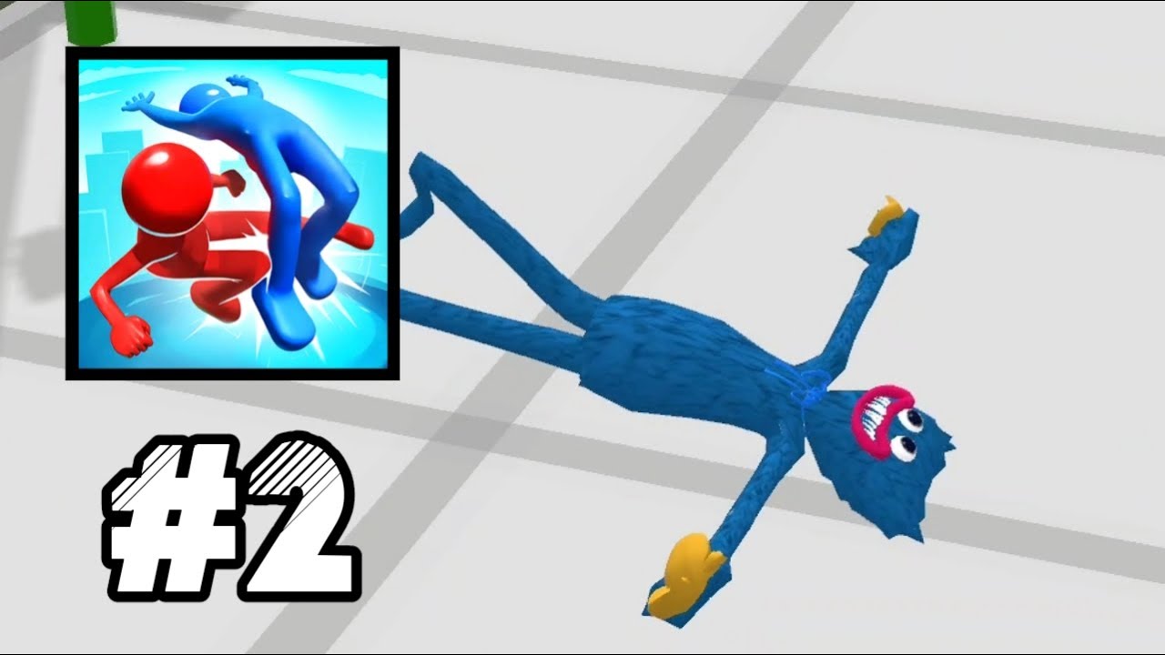 Human Ragdoll Shooter - Gameplay Walkthrough Part 2 - Huggy Wuggy ...