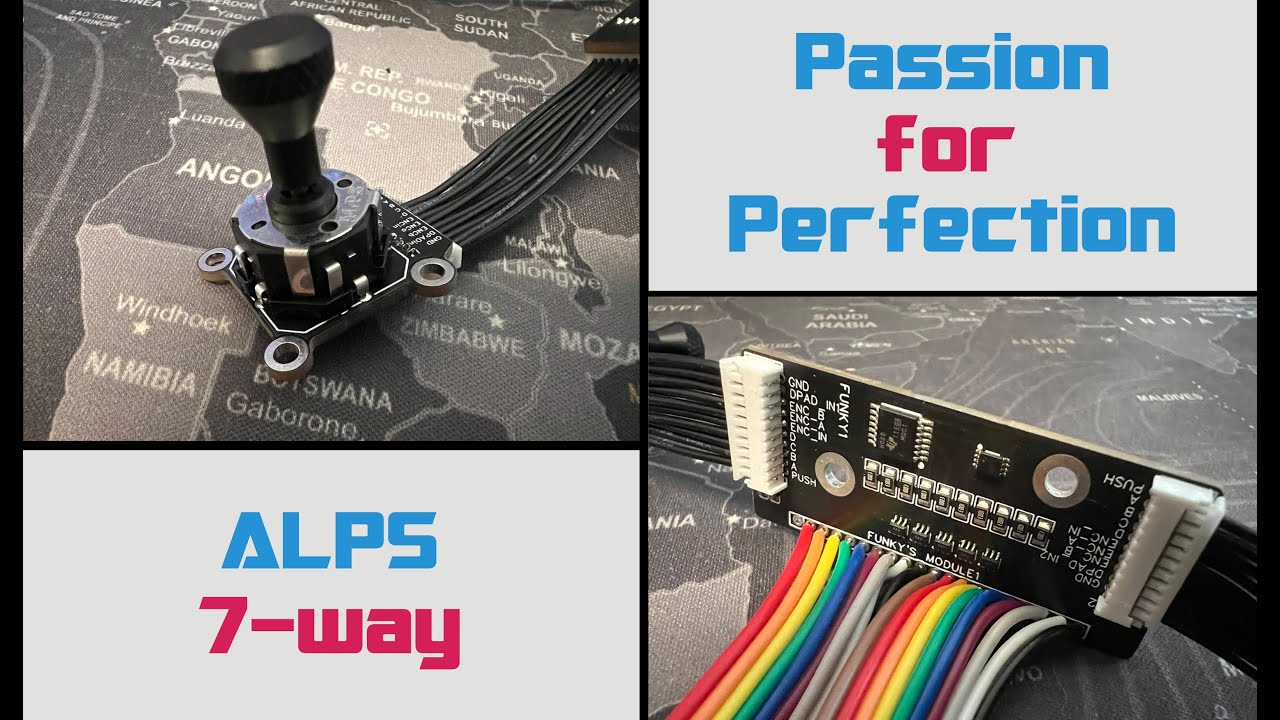 DIY Alps 7way switch - YouTube
