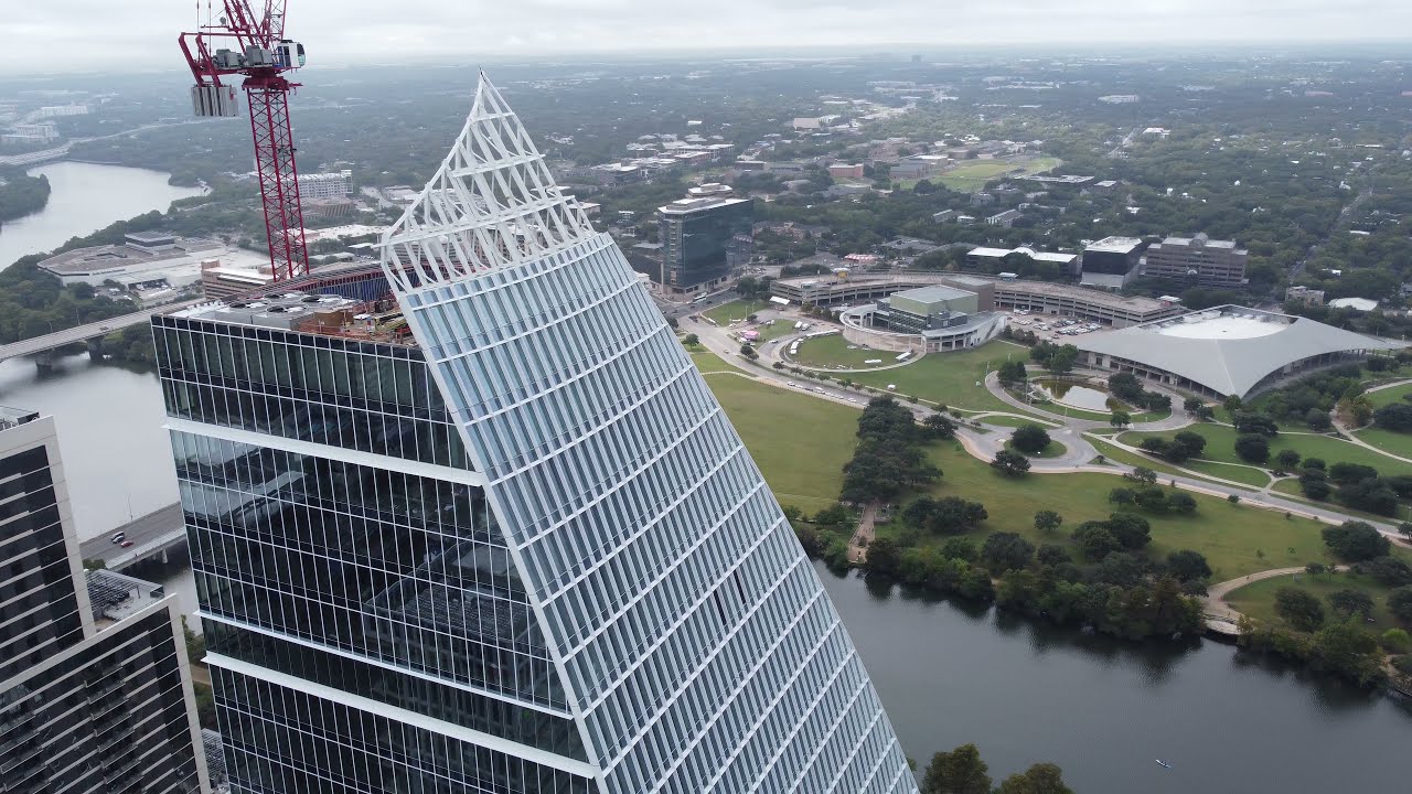New Google building in downtown Austin, TX. - YouTube