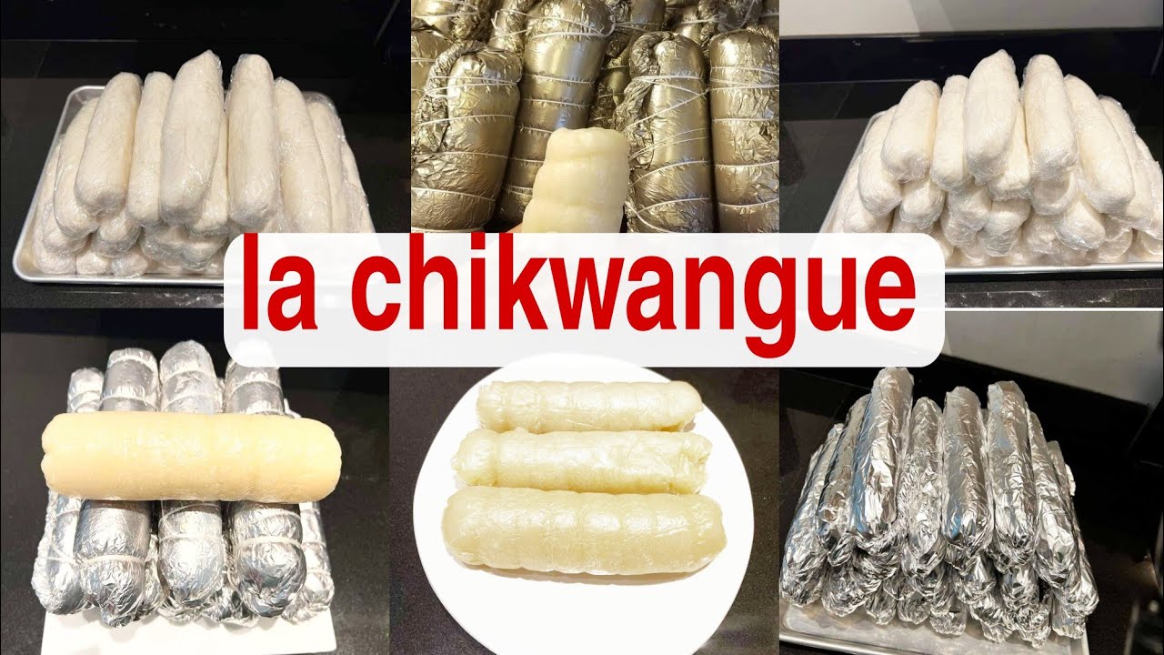 Comment préparer la Chikwangues, kwanga, Mangbere, baton, bobolo/ How ...