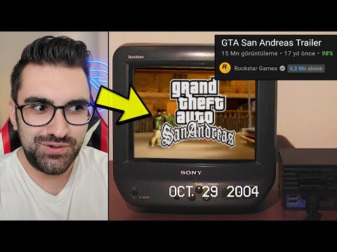 GTA SAN ANDREAS 'IN 17 YIL ÖNCEKİ İLK TANITIMINI İZLEDİM ! BAKIN NE VAR ?