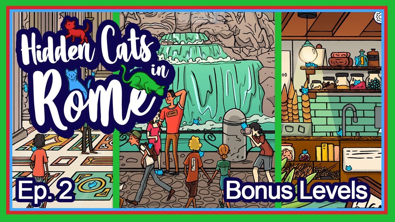 Hidden Cats in Rome | Ep. 2 | Basilica, Fontana & Gelateria - YouTube