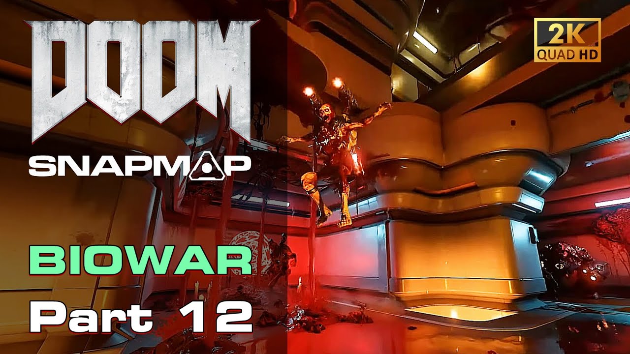 DOOM SnapMap: BIOWAR - Military Center - YouTube