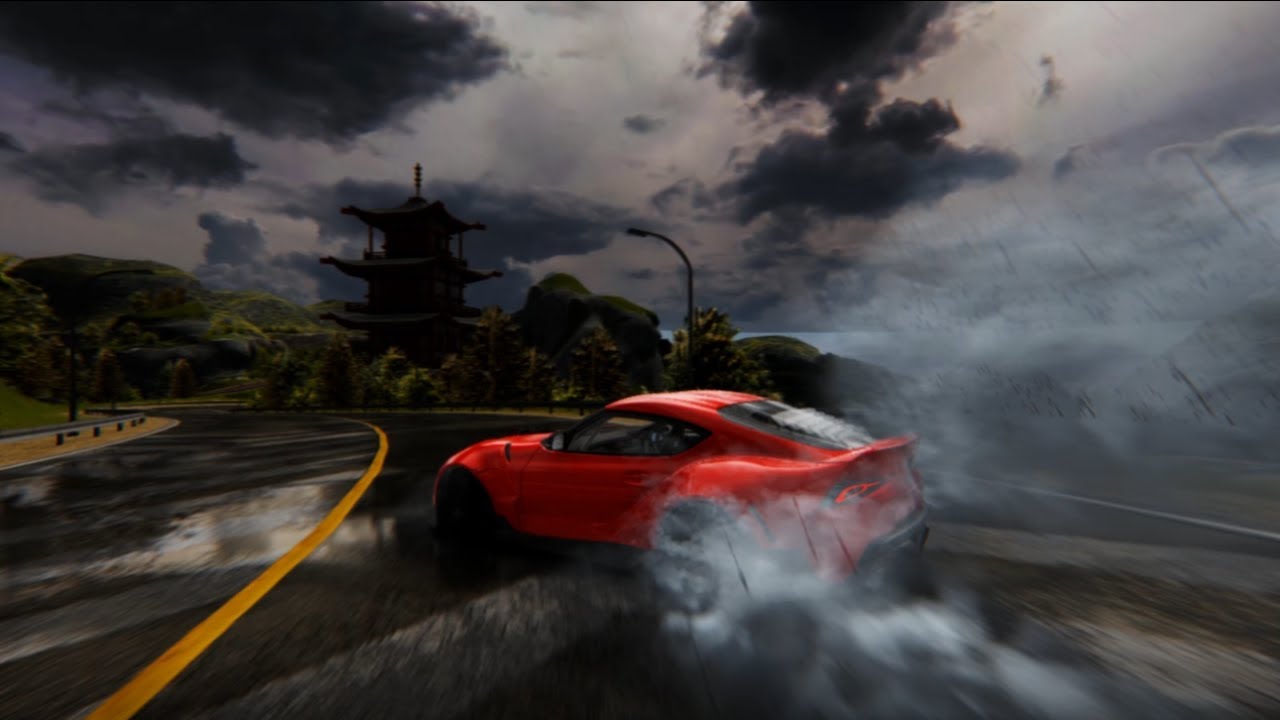 Drifting 900HP Toyota Supra | Carx Kami Road | Assetto Corsa Gameplay ...