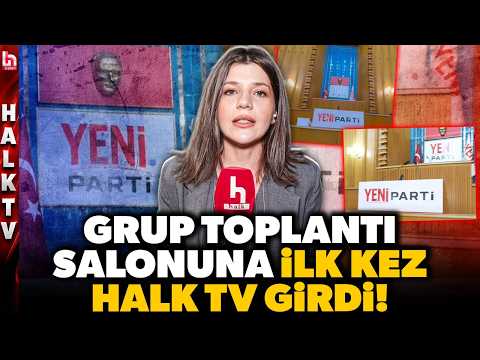 ANKARA'DA NEFESLER KESİLECEK! YENİ Parti'nin grup toplantı salonu hazırlandı! İşte flaş görüntüler!