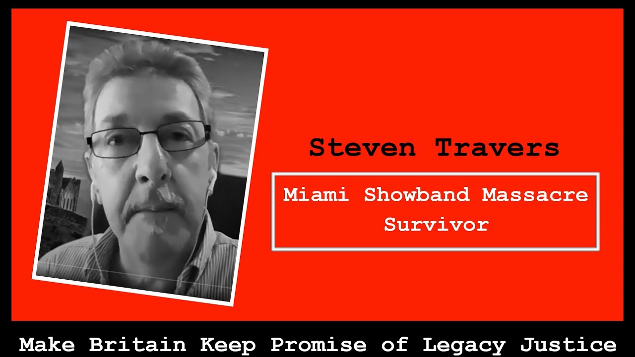 Steven Travers - Miami Showband Massacre Survivor - YouTube