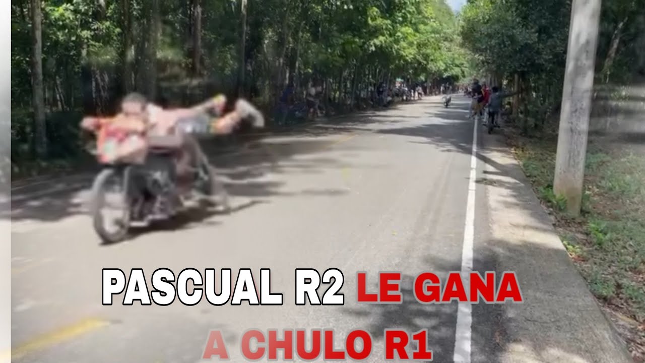 PASCUAL R2 CON EL ENANO EN LA VOLANTA LE GANAN A CHULO R1 CAT.AX100 ...
